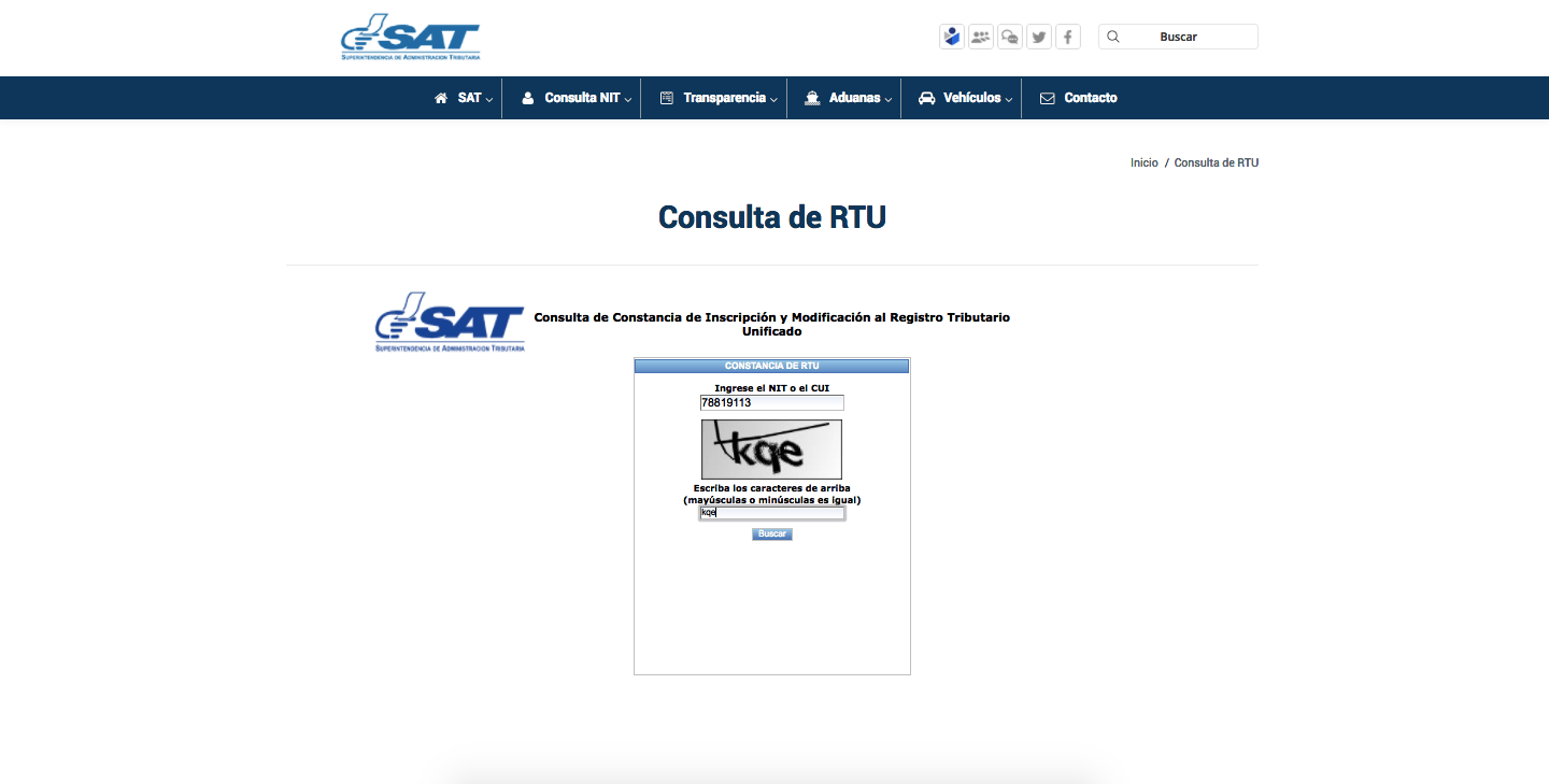 Pasos para obtener una constancia de RTU - Vesco Consultores